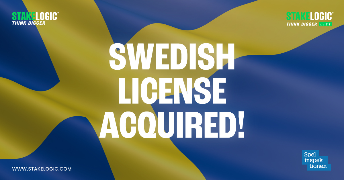 Swedish Regulator gives Stakelogic its Seal of Approval! | Stakelogic
