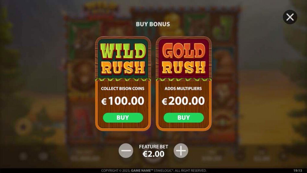 Play Wild Wild Bison Slot Demo by Stakelogic