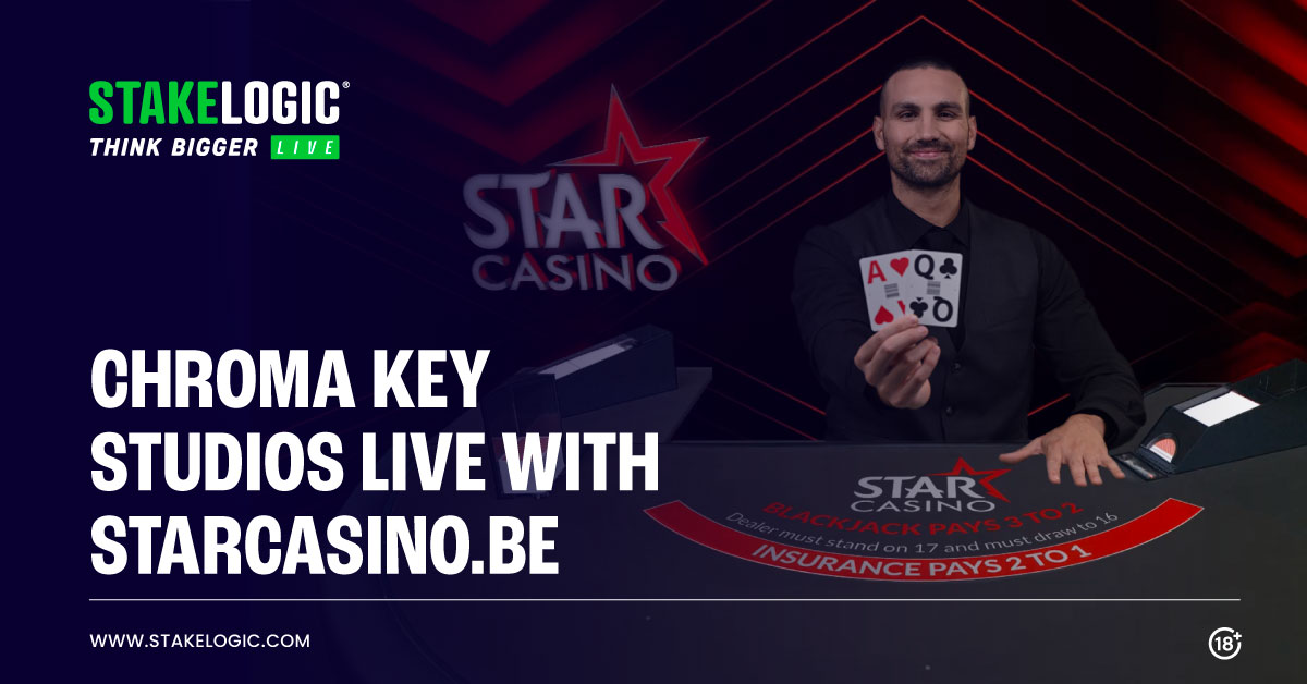Chroma Key Presence in Belgium with Starcasino | Stakelogic