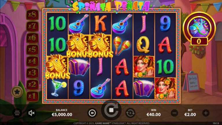 Play Spiñata Piñata Slot Demo by Stakelogic