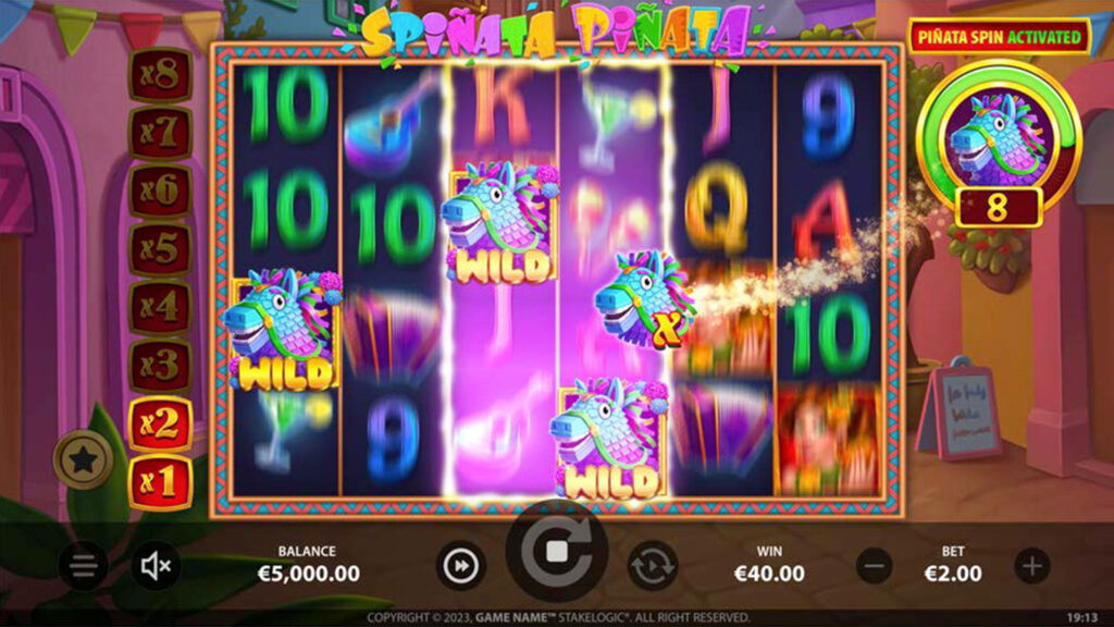 Play Spiñata Piñata Slot Demo by Stakelogic