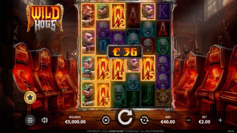 Play Wild Hogs Slot Demo by Stakelogic