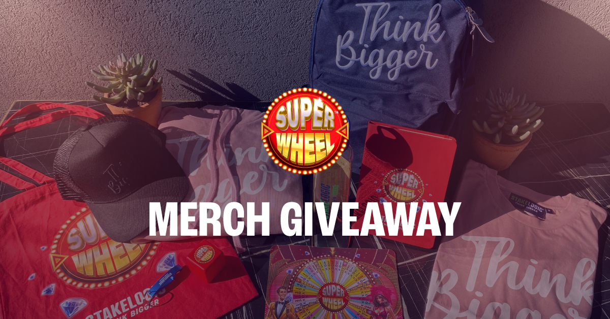 GIVEAWAY: Super Wheel Merch T&Cs | Stakelogic